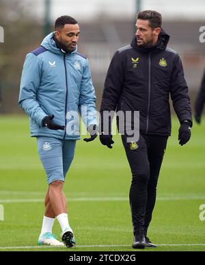 Newcastle United coach Jason Tindall during the Premier League match at ...