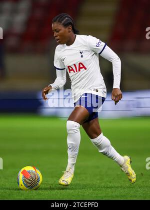 Jessica Naz (7 Tottenham) in action during the Barclays Womens Super ...