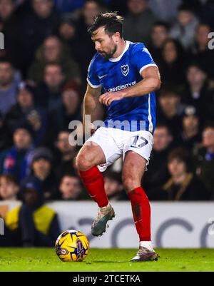 Portsmouth's Joe Rafferty during the Sky Bet League One match at ...