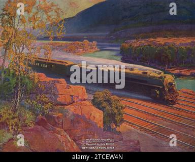 New York Central 4-8-2 "Mohawk" steam locomotive #2933 at the National ...