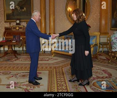 King Charles III receives Professor Mark Compton (Lord Prior, Order of ...