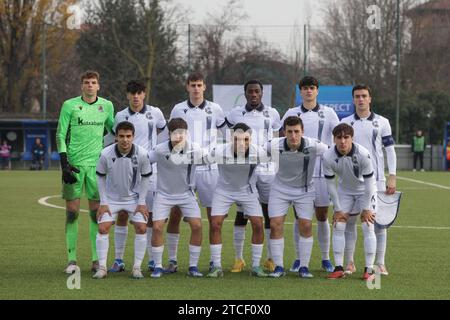 Arkaitz Mariezkurrena of Real Sociedad in action during the LaLiga EA ...
