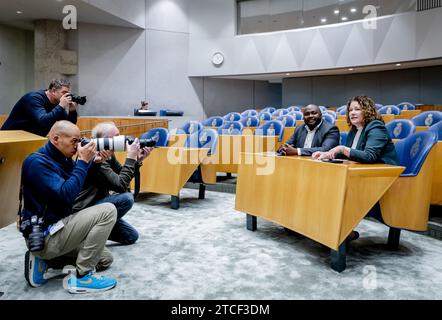 THE HAGUE - Anne-Marijke Podt (D66) during a debate in the House of ...