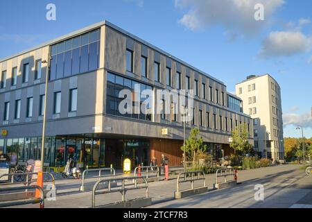 Wohnhäuser, Neubaugebiet Albano nahe der KTH, Stockholm, Schweden ...