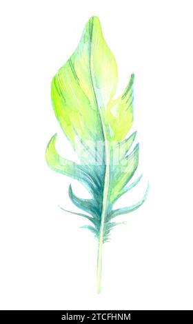 Hand drawn light green watercolor shape for your design. Creative ...