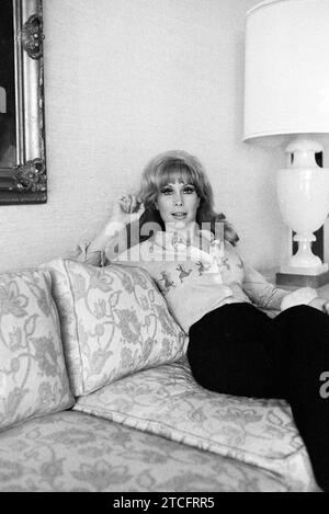 Barbara Eden, star of "I Dream of Jeannie" circa 1969. (File Reference ...