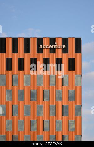 The Wave office building copper facade home to Accenture Poland in ...