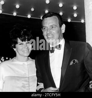 David Janssen, Wife Ellie Graham, circa 1960. (File Reference # 34580 ...
