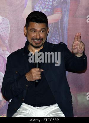 Doctor Shriram Nene (producer of the film) seen at the trailer launch ...