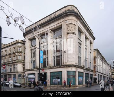 Howells House of Fraser store on the high street in Cardiff, South ...