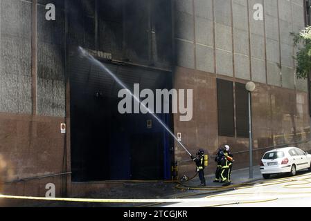 07/23/2007. Barcelona, 07/23/07. Members of the Barcelona Fire ...