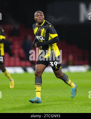 Watford’s Edo Kayembe in action during the Sky Bet Championship match ...