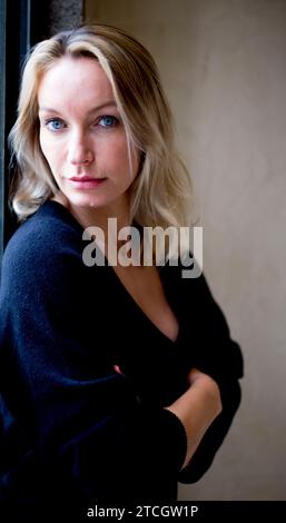 Madrid, 03/29/2016. Interview with British writer and historian Lisa ...