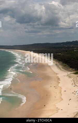 The Tallow Beach in East Australia, located near Byron Bay Stock Photo ...