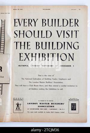 Advertising from a copy of 1940s The Builder Magazine - The Stramit ...