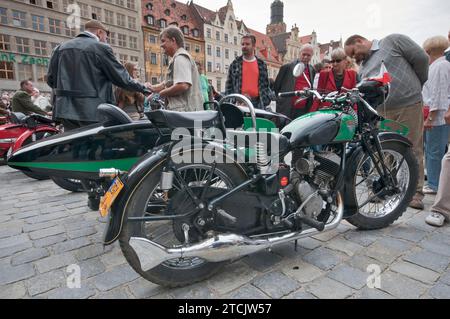 1930s Sokol 600, Polish motorcycle with sidecar, Vehicles of Interwar ...