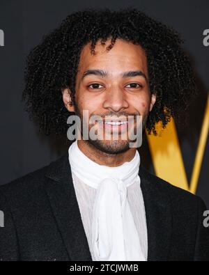 Jordan Dobson arrives at a special screening of "Maestro" on Tuesday ...