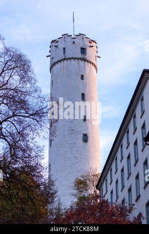 One of the towers of Ravensburg - Mehlsack, the symbol of the city ...