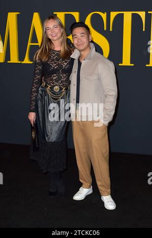 David Ma mit Begleitung beim Special Screening des Netflix Films ...