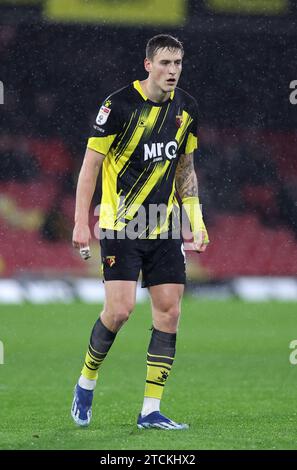 Mileta Rajović 9# of Watford Football Club and Giorgi Chakvetadze 16 ...