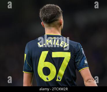 Lewis Miley of Newcastle United during the Carabao Cup Quarter Final ...
