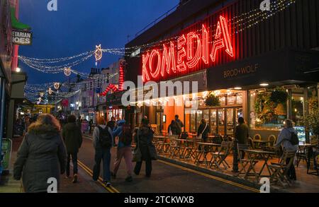 North Laine, Komedia, Brighton, England Stock Photo - Alamy