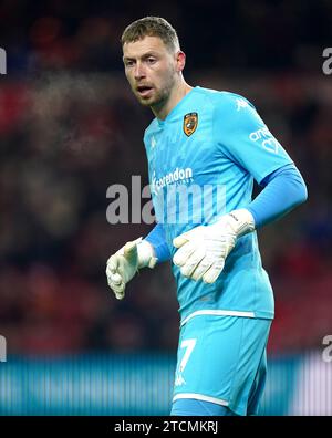 Ryan Allsop of Hull City during the Sky Bet Championship match Hull ...