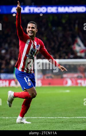 Samuel Lino of Atletico de Madrid during the UEFA Champions League ...