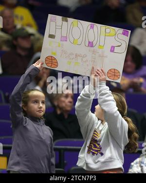 Baton Rouge, USA. 12th Dec, 2023. Both LSU Lady Tigers forward Angel ...