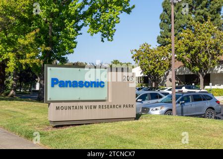 Panasonic office in Silicon Valley, Mountain View, California, USA ...