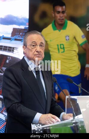 Madrid, 02/18/2020. Santiago Bernabeu. Presentation of the Brazilian ...