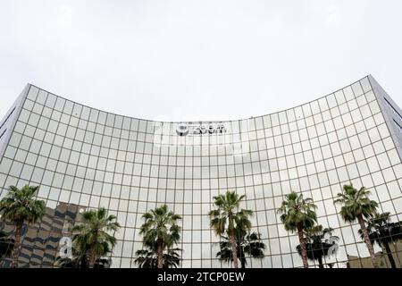 Zoom headquarters in San Jose, California, USA - June 10, 2023. Zoom ...