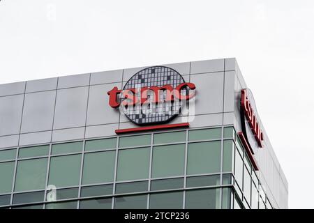 TSMC North America headquarters in San Jose, California, USA Stock ...