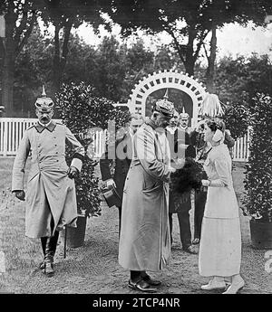 06/30/1914. The Travels of the Emperor of Germany. Kaiser Wilhelm II ...