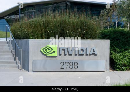 Nvidia headquarters in Santa Clara, California, USA Stock Photo - Alamy