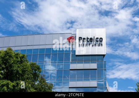 Patelco Credit Union headquarters in Dublin, California, USA Stock ...