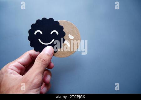 Face cards with various expressions, happy, sad, normal. Good feedback ...