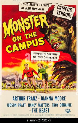Monster on the Campus (Universal International, 1958) - 1950s vintage ...