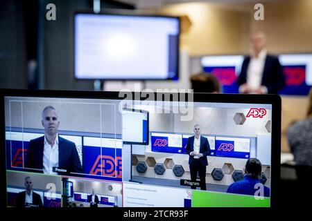 CAPELLE AAN DEN IJSSEL - Board member Mark Hax during an ADP press ...