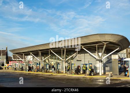 Leven Bus Station Stock Photo - Alamy