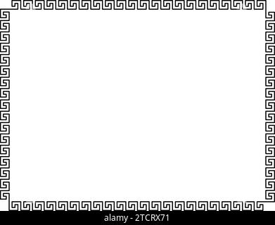 Border ornament. Proportion 4x3. Vector illustration Stock Vector Image ...