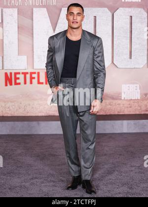 HOLLYWOOD, CA - DECEMBER 13: Staz Nair at the LA Premiere of NETFLIX ...