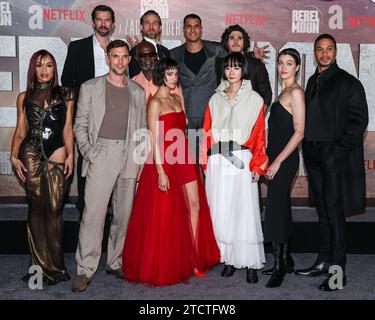 Charlie Hunnam, Sofia Boutella and Ed Skrein, Rebel Moon: Part One - A ...