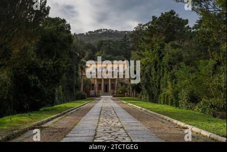 Long road leading to the entrance of Napoleon Bonaparte summer ...