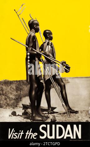 Visit the Sudan - Travel Poster (McCorquodale & Co. Ltd, London ...