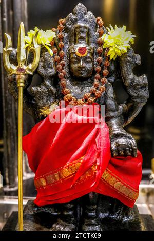 Murthi (God statue) in Sri Ayyappan hindu temple, Paris. Hanuman Stock ...