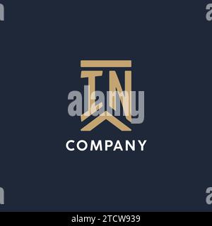 WE initial monogram logo design in a rectangular style with curved side ...