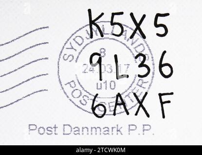 MOSCOW, RUSSIA - NOVEMBER 19, 2023: Postage stamp printed in United ...