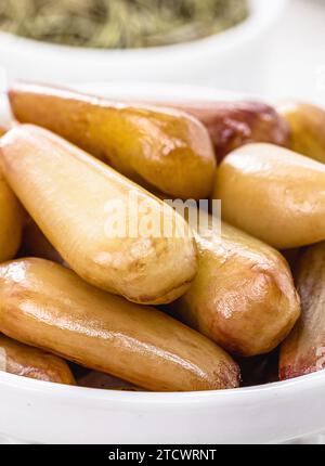 pinhão seeds, typical food of brazil, araucaria seed consumed in winter ...