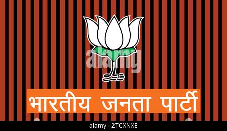 Lotus Flower Symbol |Political party sign| BJP Banner background ...